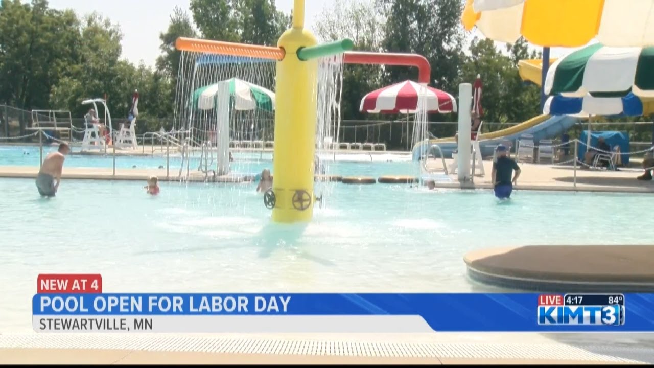 Pool will be open for Labor Day - YouTube