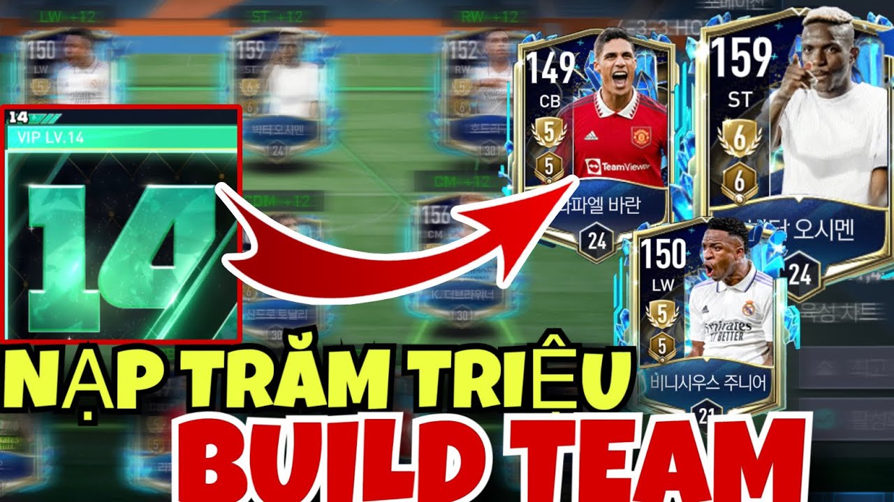 UP VIP 15, NẠP TRĂM TRIỆU XÂY TEAM FULL 5 MÙA TOTS 23 CỰC KHÉT ĐẾN TỪ ĐẠI GIA VIỆT NAM - YouTube