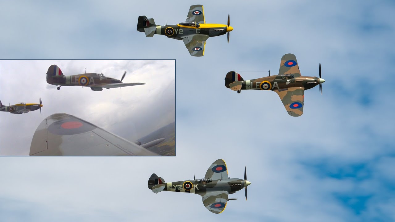 How to Fly a Spitfire in Formation - YouTube