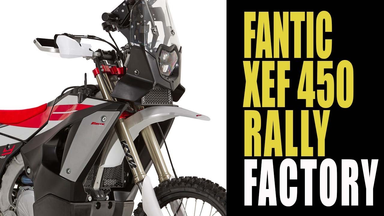 TEST FANTIC XEF 450 RALLY - YouTube
