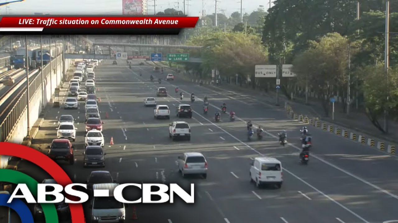 LIVE: Traffic situation on Commonwealth Avenue | ABS-CBN News - YouTube