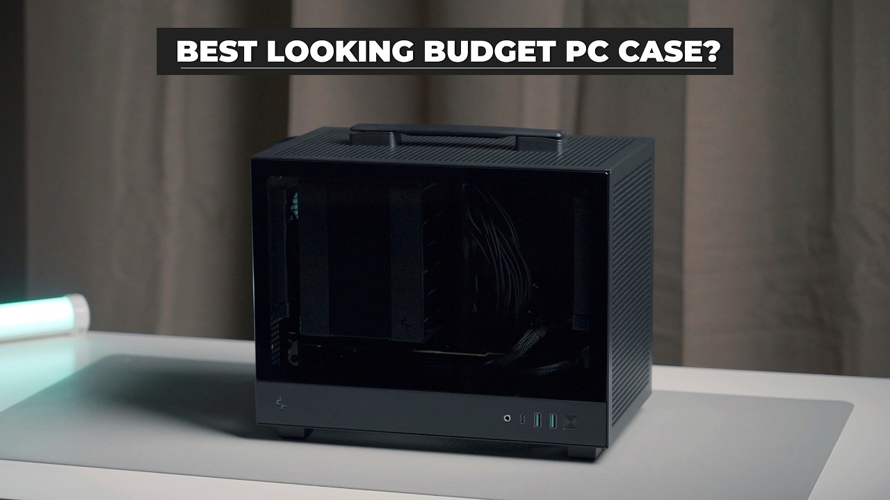 DeepCool CH160 - Best Looking PC Case on a Budget? - YouTube