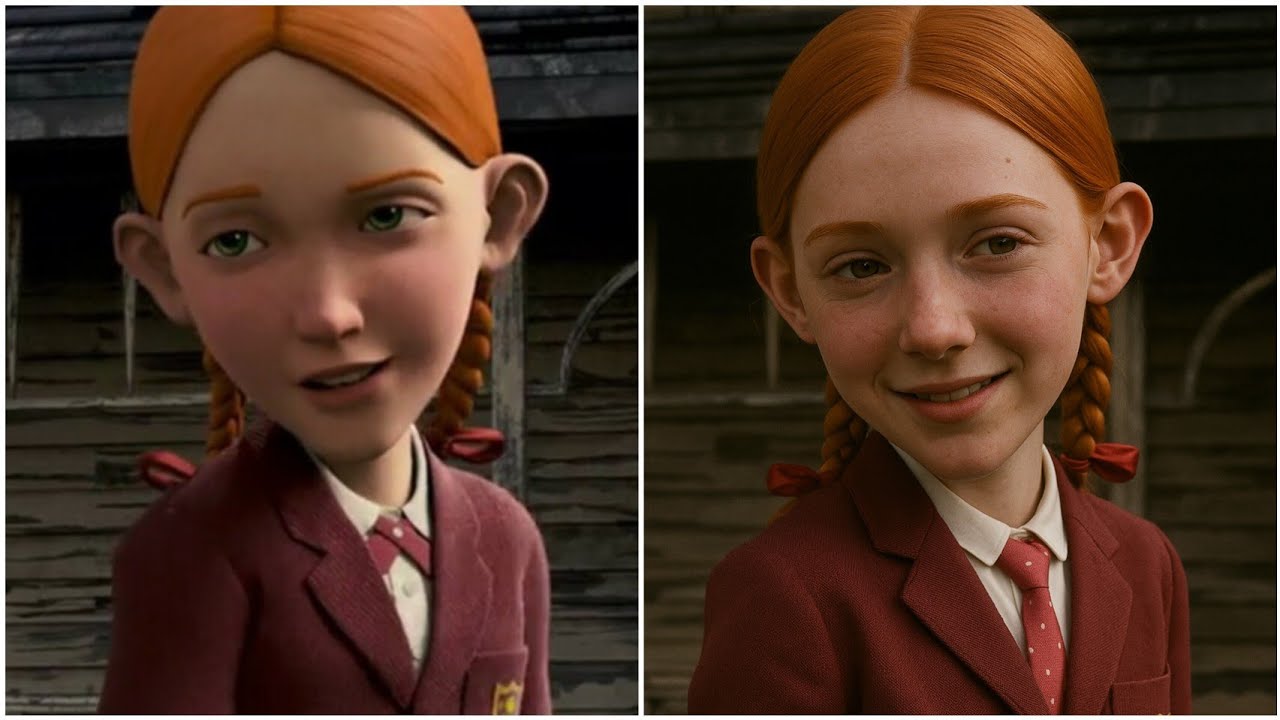 MONSTER HOUSE Characters In Real Life 😘 - YouTube