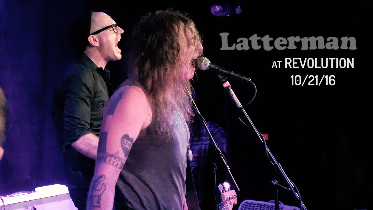 Latterman (Live at Revolution 10/21/16) - YouTube