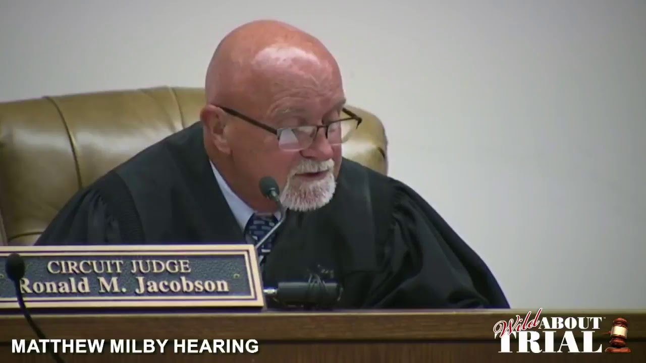 Matthew Milby Hearing - YouTube