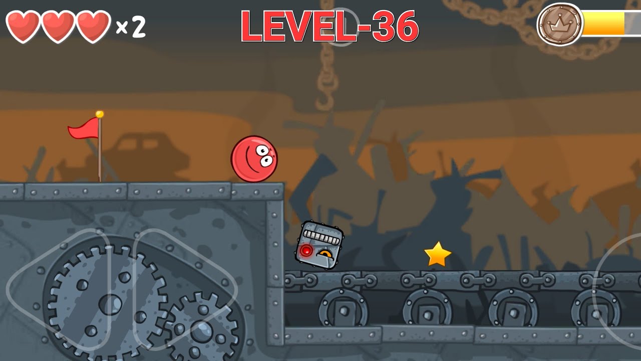 🔴 Red Ball 4 Box Factory - Level 36 Walkthrough | Mobile Gameplay ...