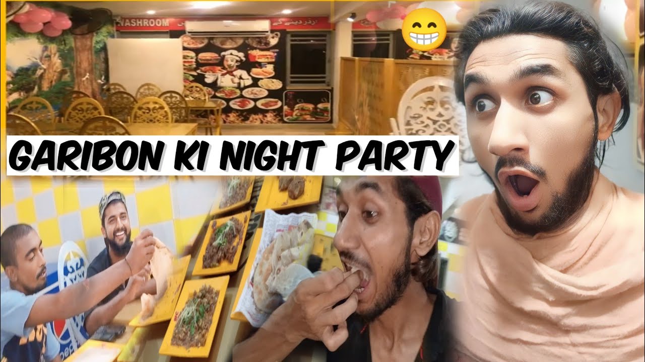 garibon ki party aj to Maja hi agaya 👌( bholu restaurant) - YouTube