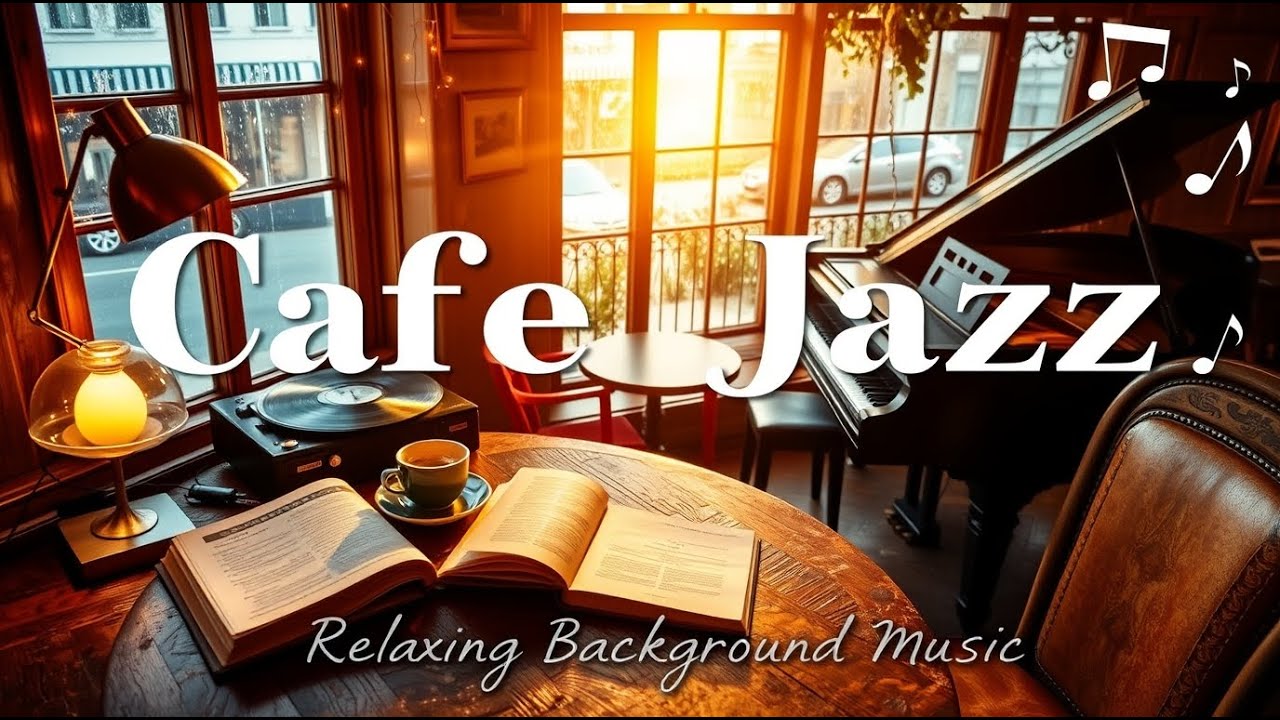 Cafe Jazz: 2-Hour Relaxing Background Music for Coffee Shops - YouTube