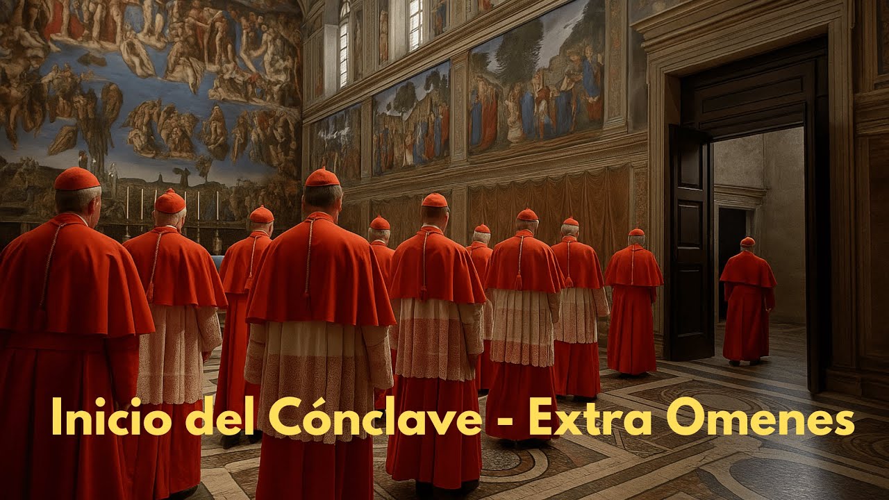 Inicio del Cónclave - Los cardenales entran en la Capilla Sixtina - Extra Omnes - YouTube