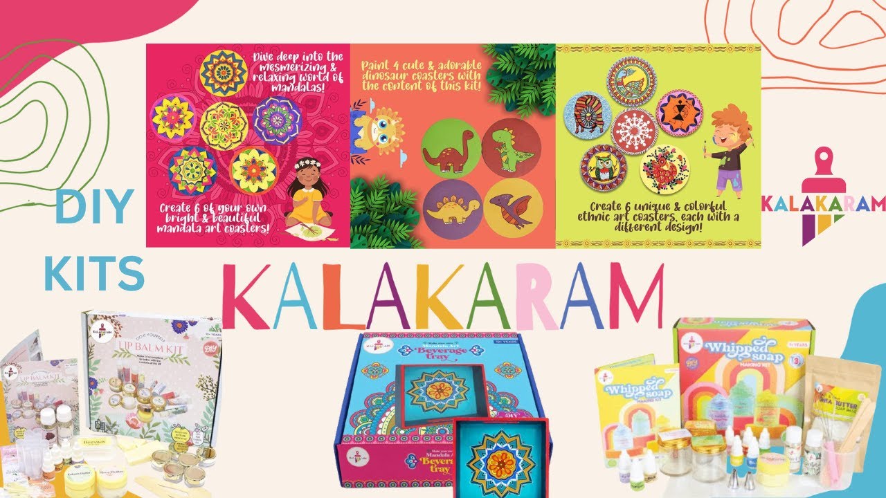 Kalakaram's DIY Kits: Spark Her Creativity & Make Memories! - YouTube