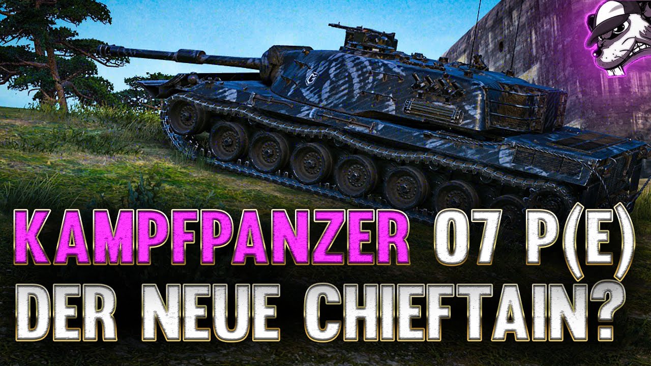 Kampfpanzer 07P - Deutscher Chieftain für "200€" in der Montagehalle! [World of Tanks - Gameplay ...