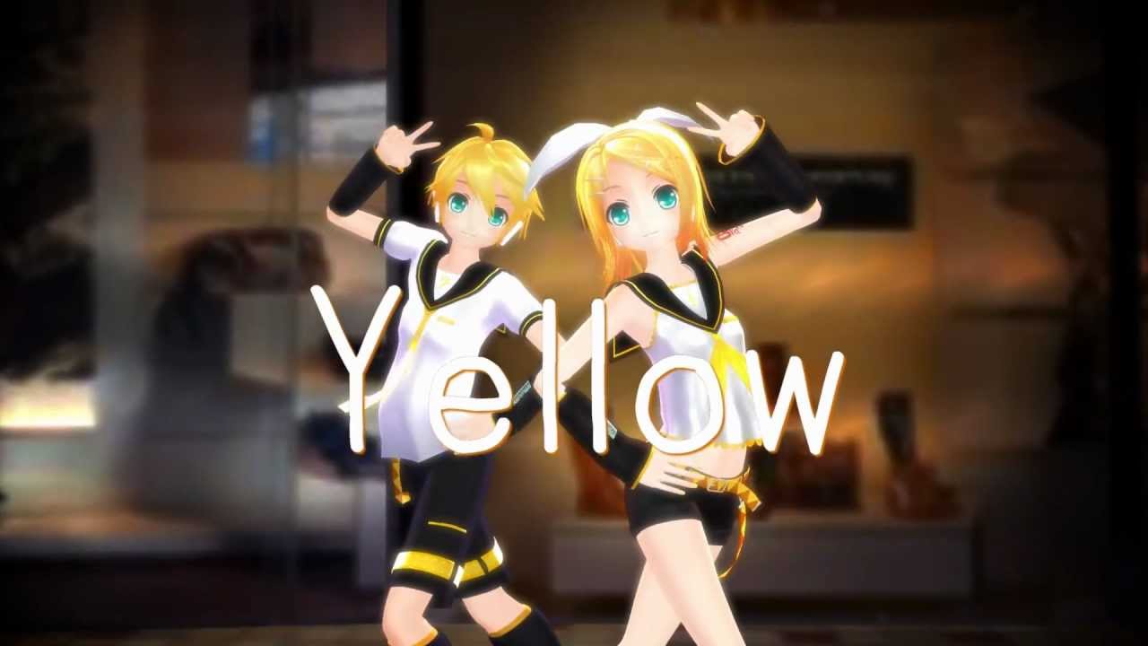 [ MMD ] Yellow [ Rin Len ] - YouTube