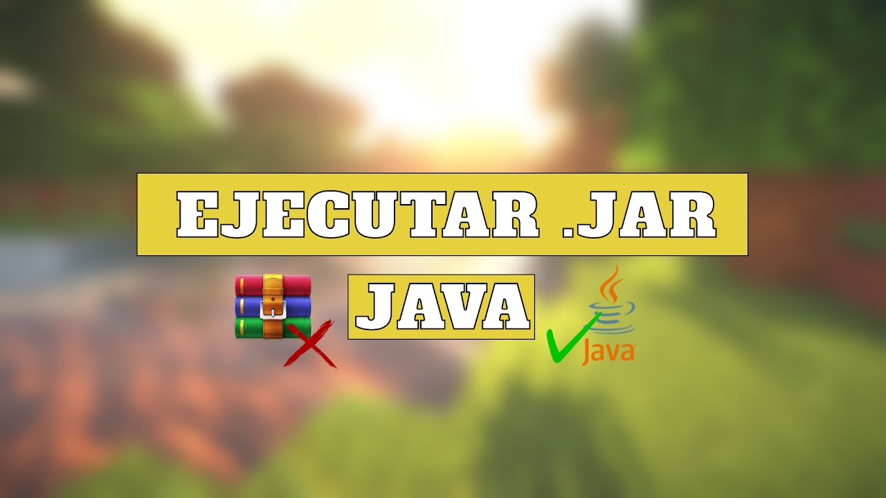 SOLUCIÓN: CAMBIAR DE JAR/ZIP A JAVA | 2025 - YouTube