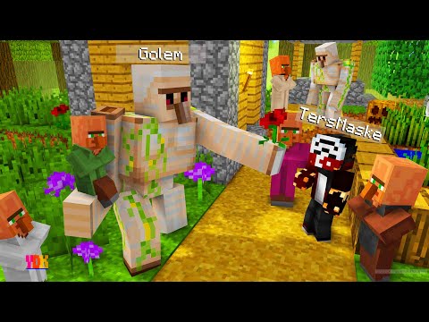 TERS MASKE YENİ AÇILAN MARKETLERİ GEZDİ - TARIMCRAFT SEZON 2#1 - Minecraft