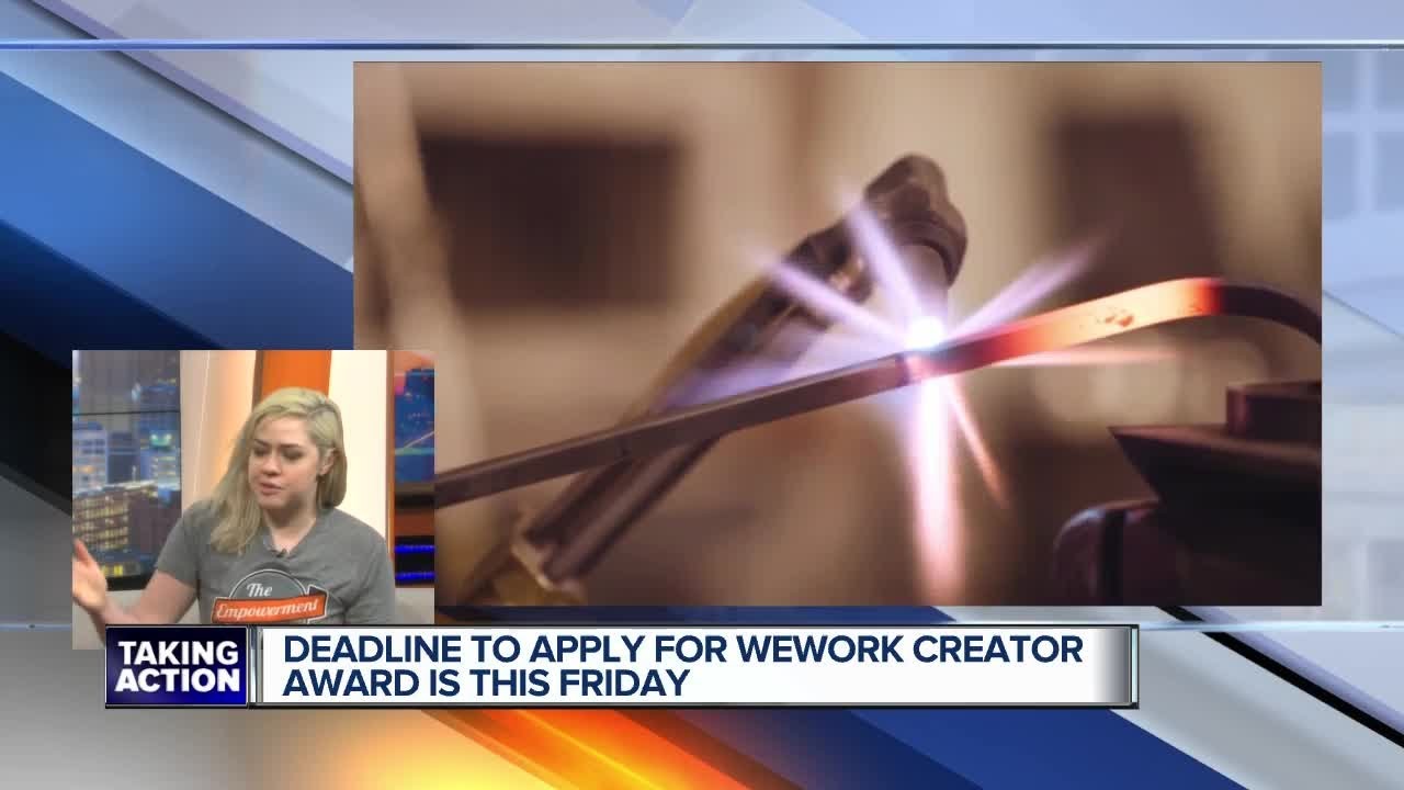 WeWork Creator Awards Deadline is Friday - YouTube