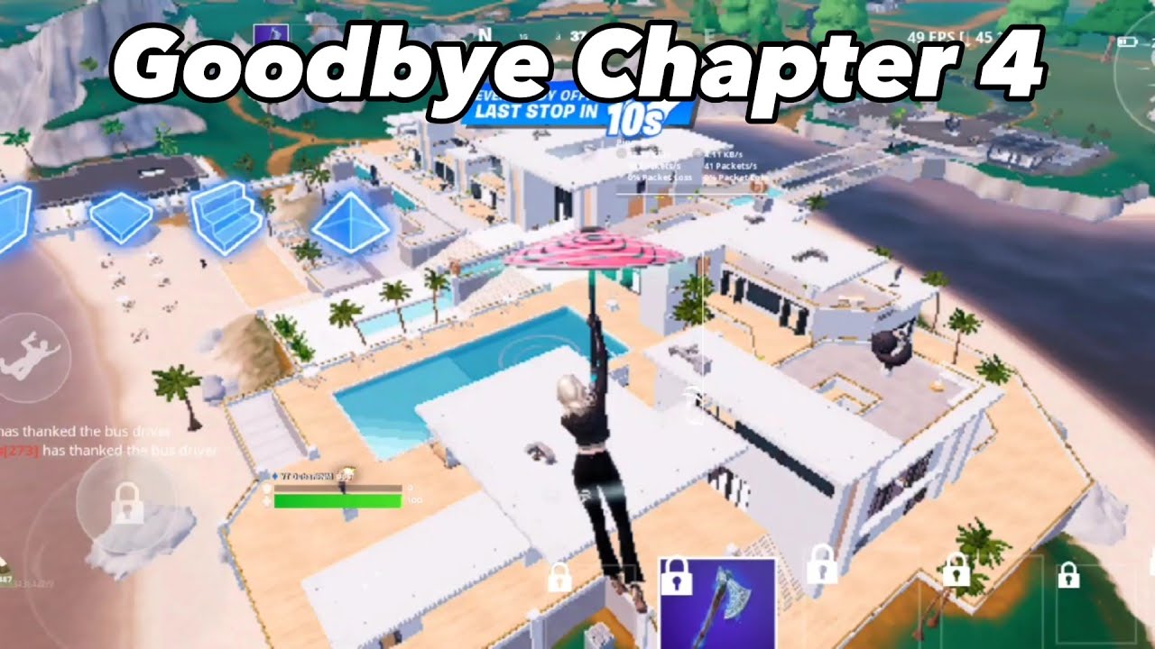 Goodbye Chapter 4... (Fortnite Mobile Gameplay) - YouTube