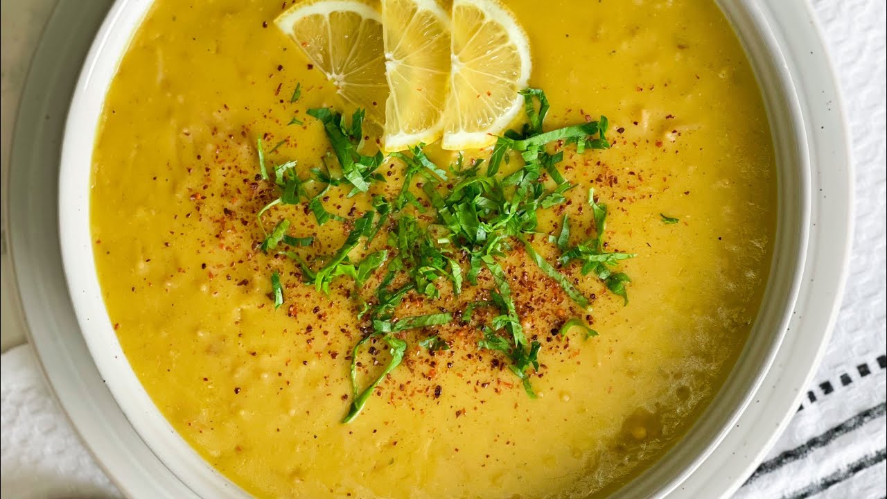Lentil soup - YouTube
