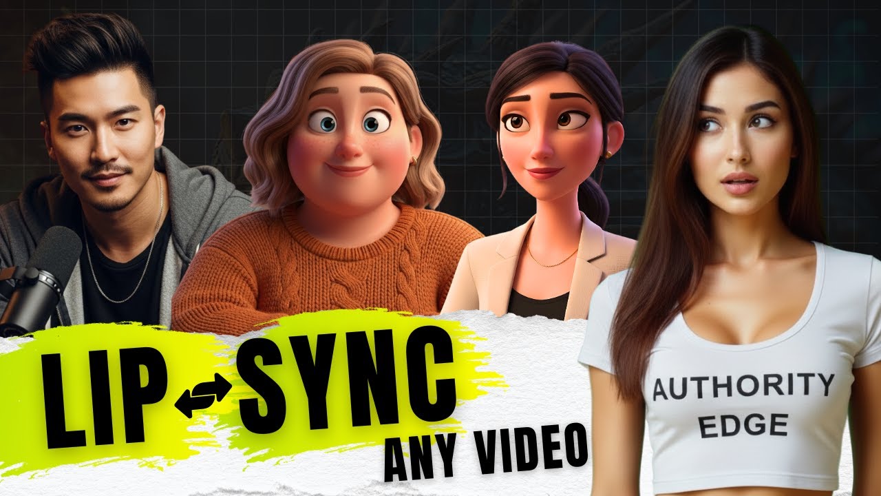 Lip Sync Multiple Characters | Create AI Avatars | Lip Sync Any AI ...