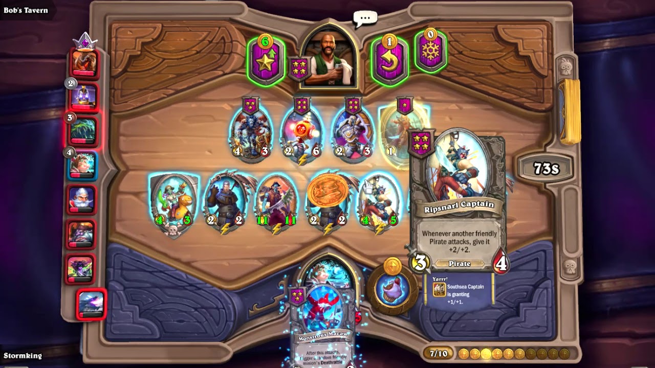 Mirror Match Hearthstone Battleground - YouTube
