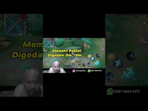 Pascol dinodai om..om...😂🤣 #pascol #mlbb #omgenit #ketuanagahitam