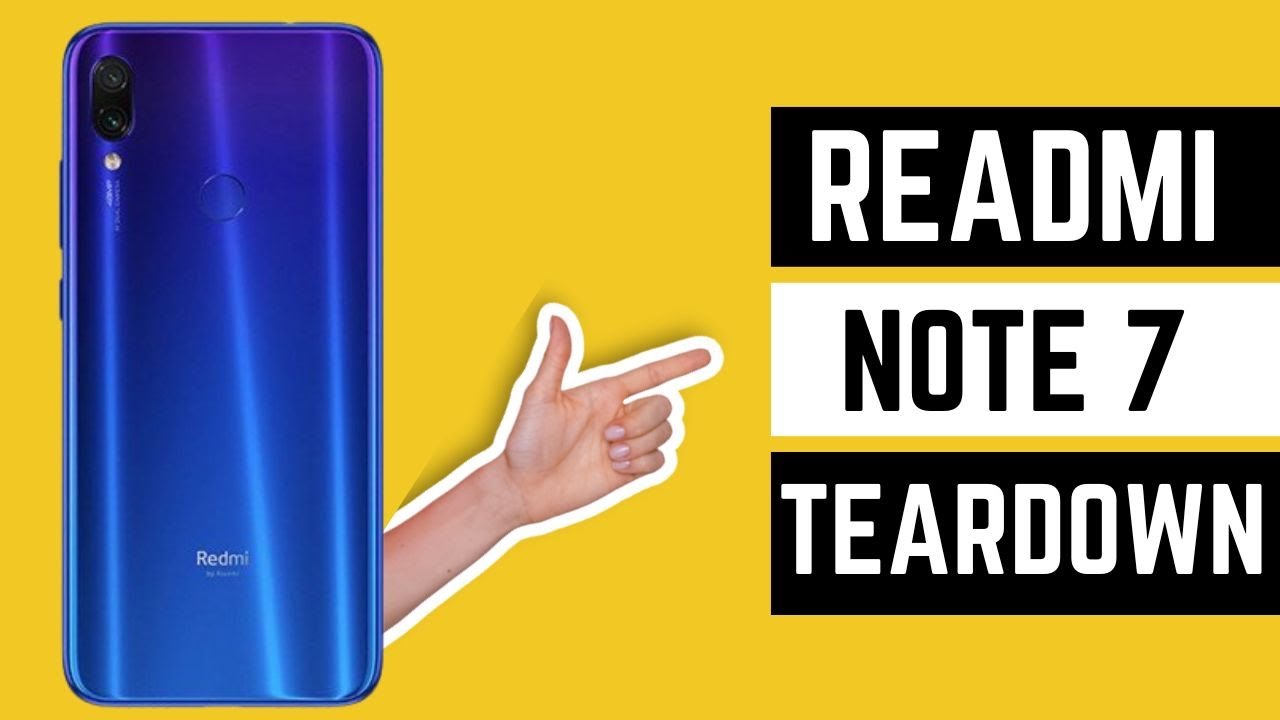 Readmi Note 7 Teardown -Mobile Phone Clinic Chattagong - YouTube