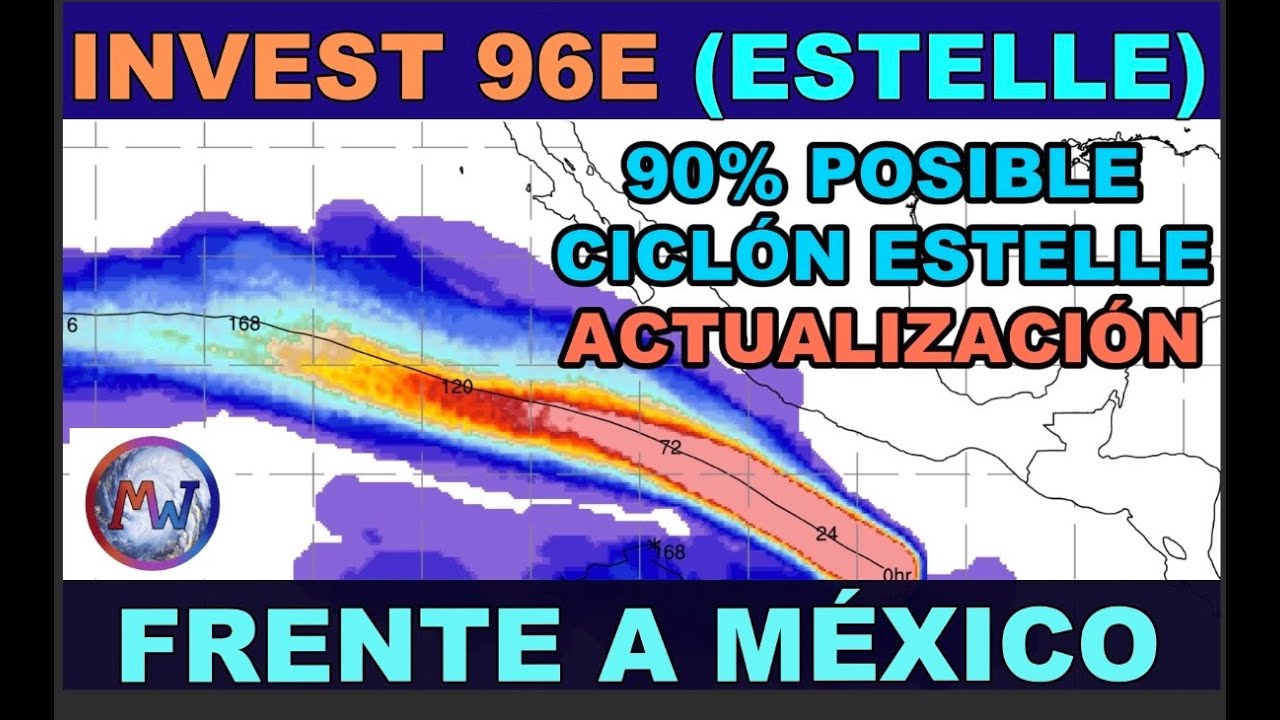 INVEST 96E (ESTELLE). ACTUALIZACIÓN 15 de julio - YouTube