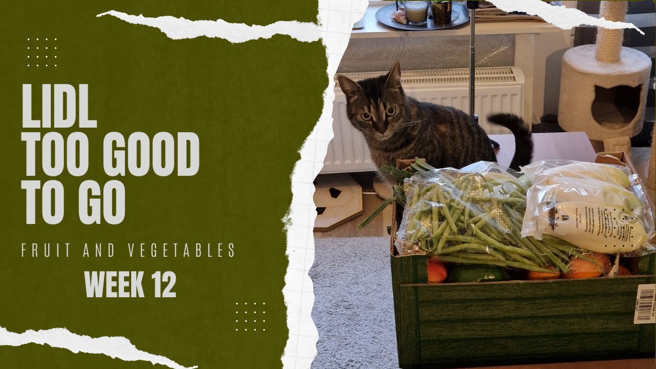 Amazing fruit and vegetable box | Lidl | Too good to go - YouTube