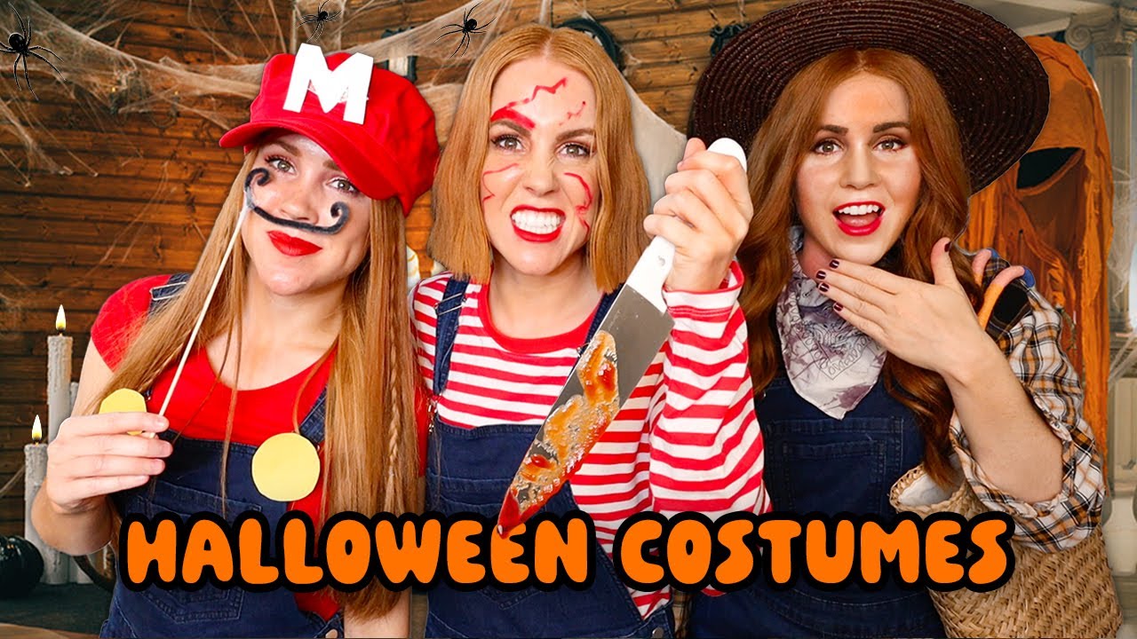 Who Wore It Better? 👻 Halloween Edition | Triplet Sisters Battle in the ...