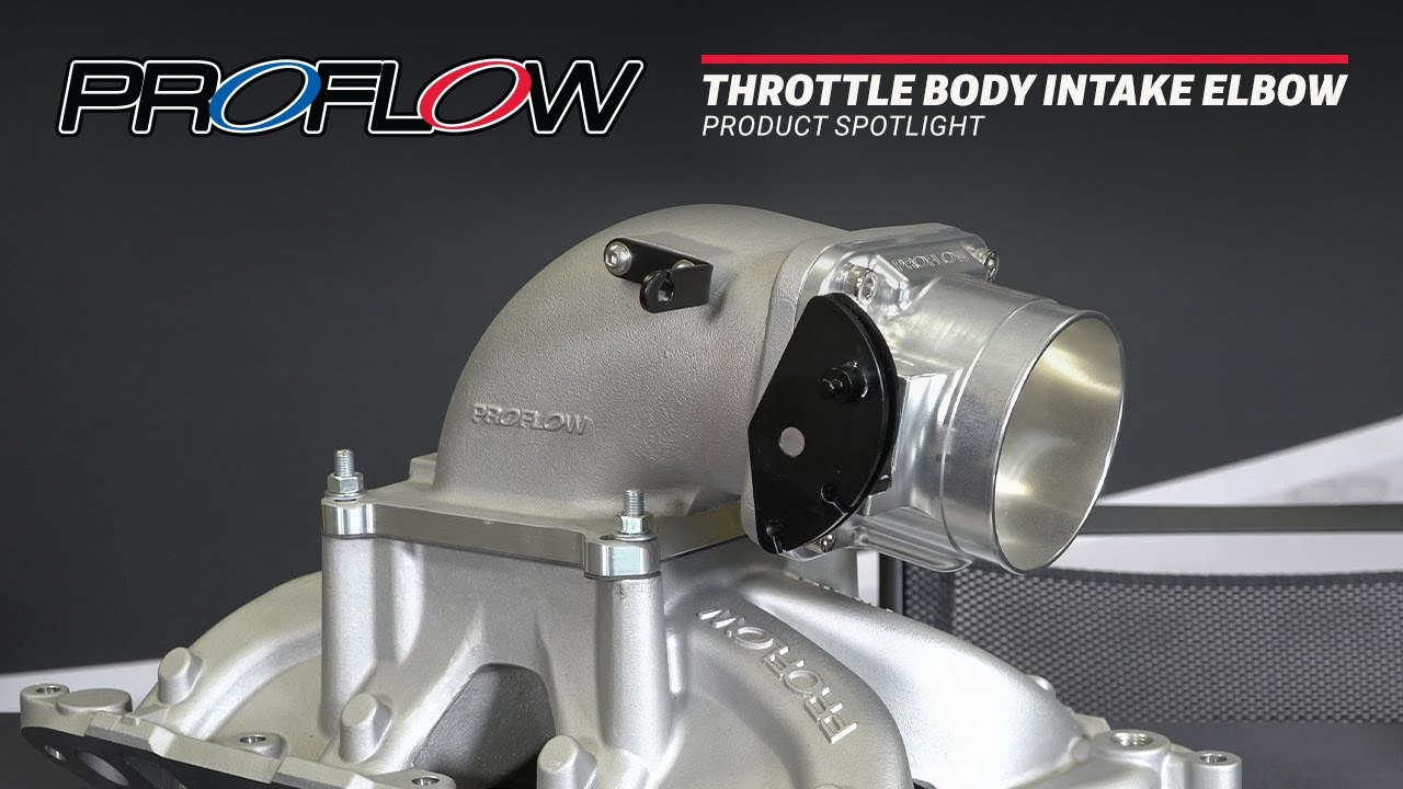 Proflow EFI Throttle Body Intake Elbow - YouTube