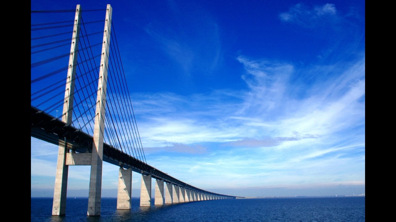 Handsome Oresund Bridge - Красунчик Ересунський мост - YouTube