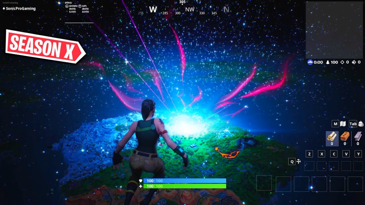 Actually Playing Fortnite Season X in 2021... (THE END EVENT & RIFT ...