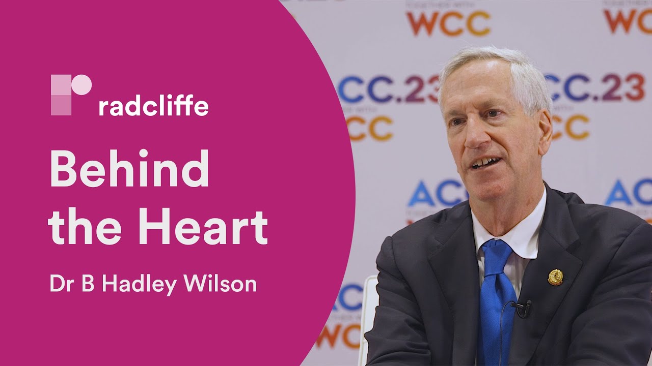 ACC President Dr Wilson on Why He Chose Cardiology & His Advice for ...