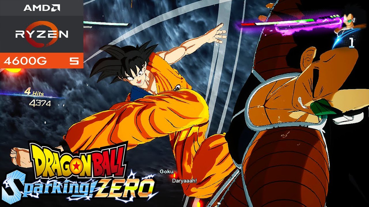 Goku Vs Raditz | Dragon Ball Sparking Zero - Ryzen 5 4600G Gameplay ...