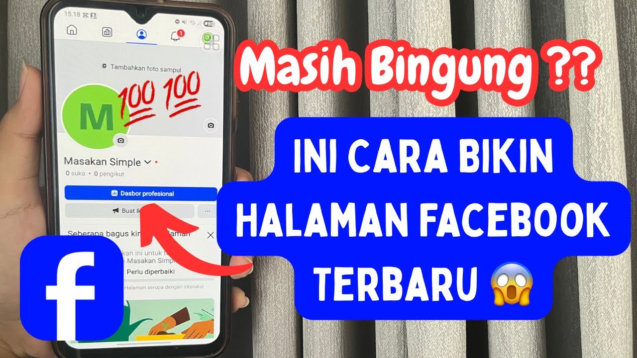 Cara Membuat Halaman Di Facebook Terbaru - YouTube