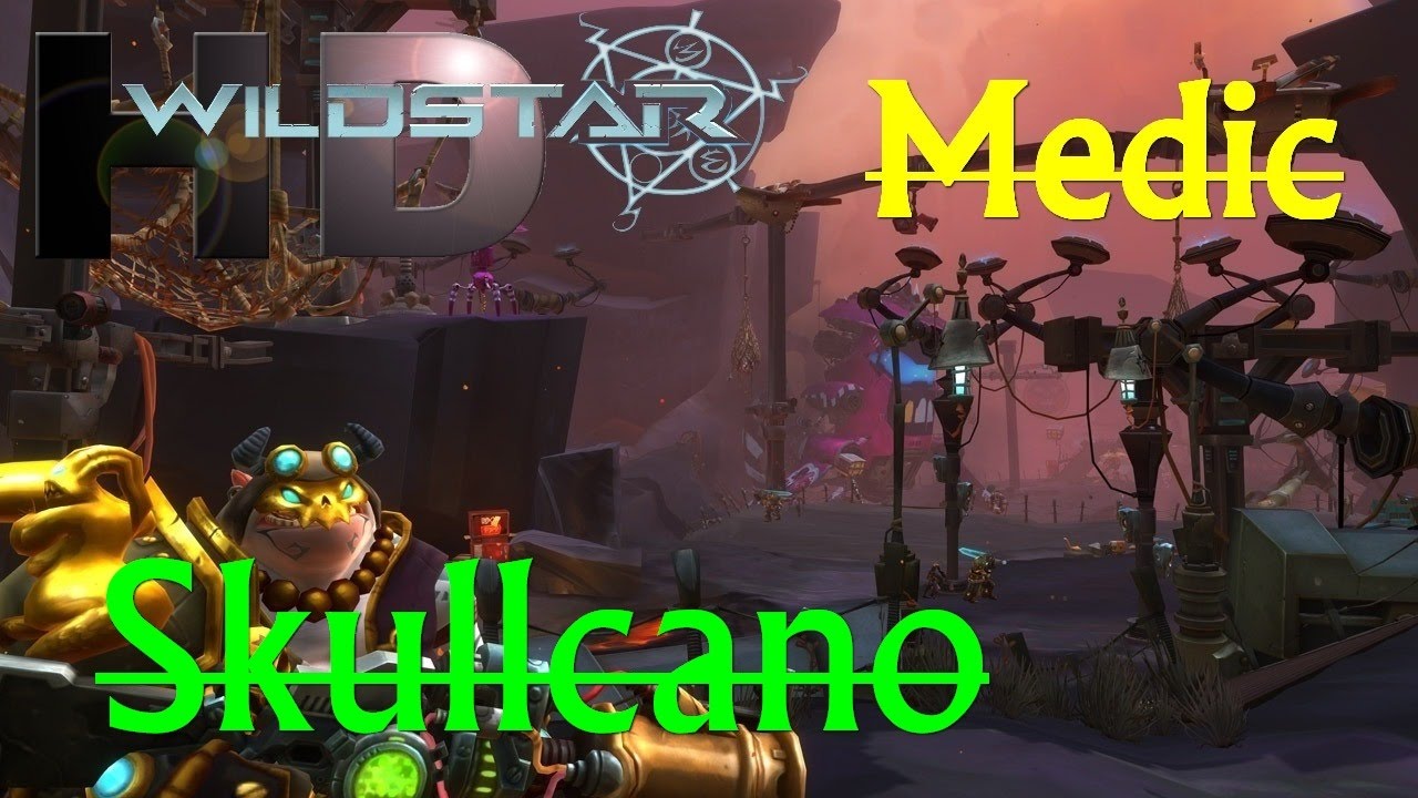 WildStar F2P PVE - Dungeon Skullcano Level 35 - Medic Gameplay ...