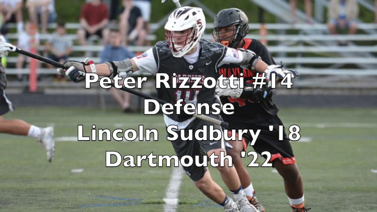 Peter Rizzotti 2017 Lacrosse Highlights (Dartmouth '22) - YouTube
