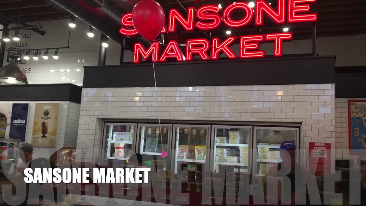 Sansone Market is Buzzing! - YouTube
