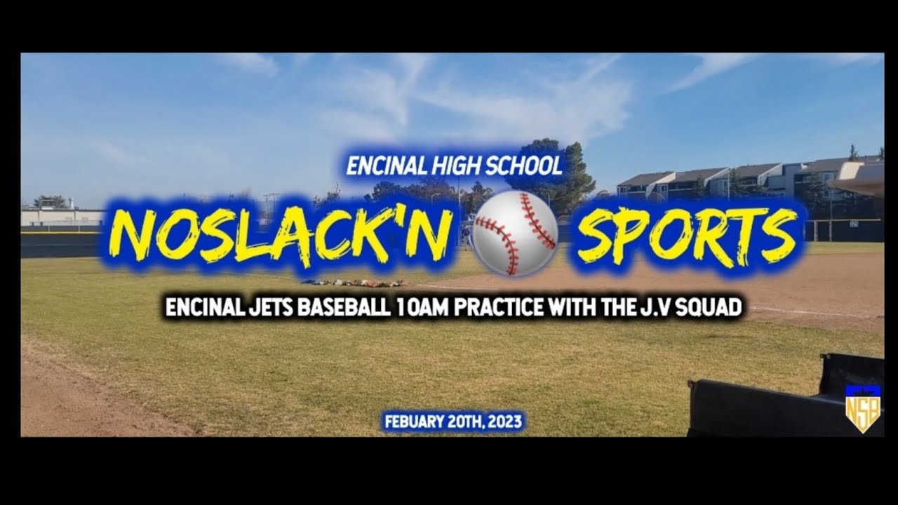 Encinal Jets Baseball 10am Practice With The J.V Squad | Bata2 Pitching ...