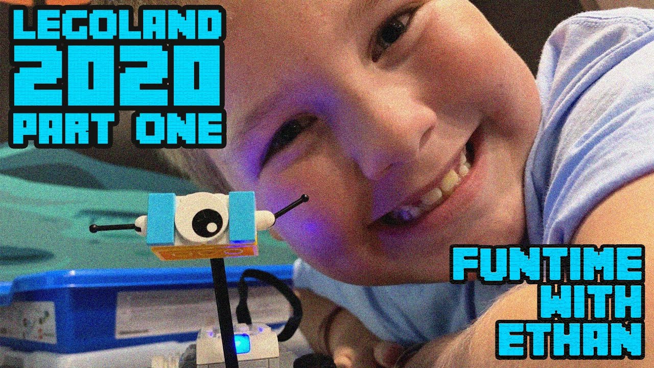 Funtime with Ethan E3 Legoland 2020 Part 1 ROBOTS!!! - YouTube