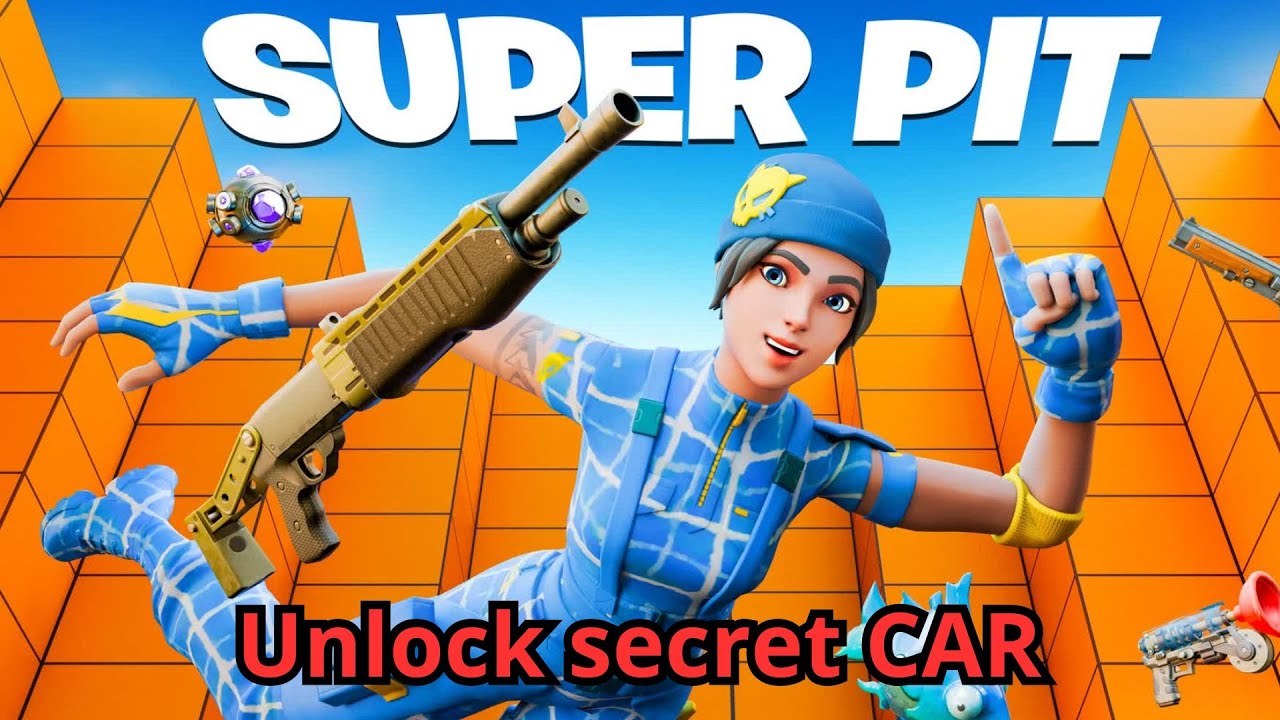 How to UNLOCK SECRET CAR SUPER PIT FORTNITE Secret car TUTORIAL SECRET ...