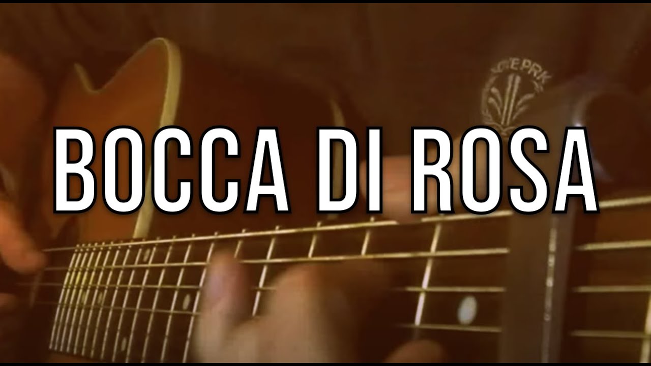 Bocca di Rosa - Fabrizio De André (acoustic cover) - YouTube
