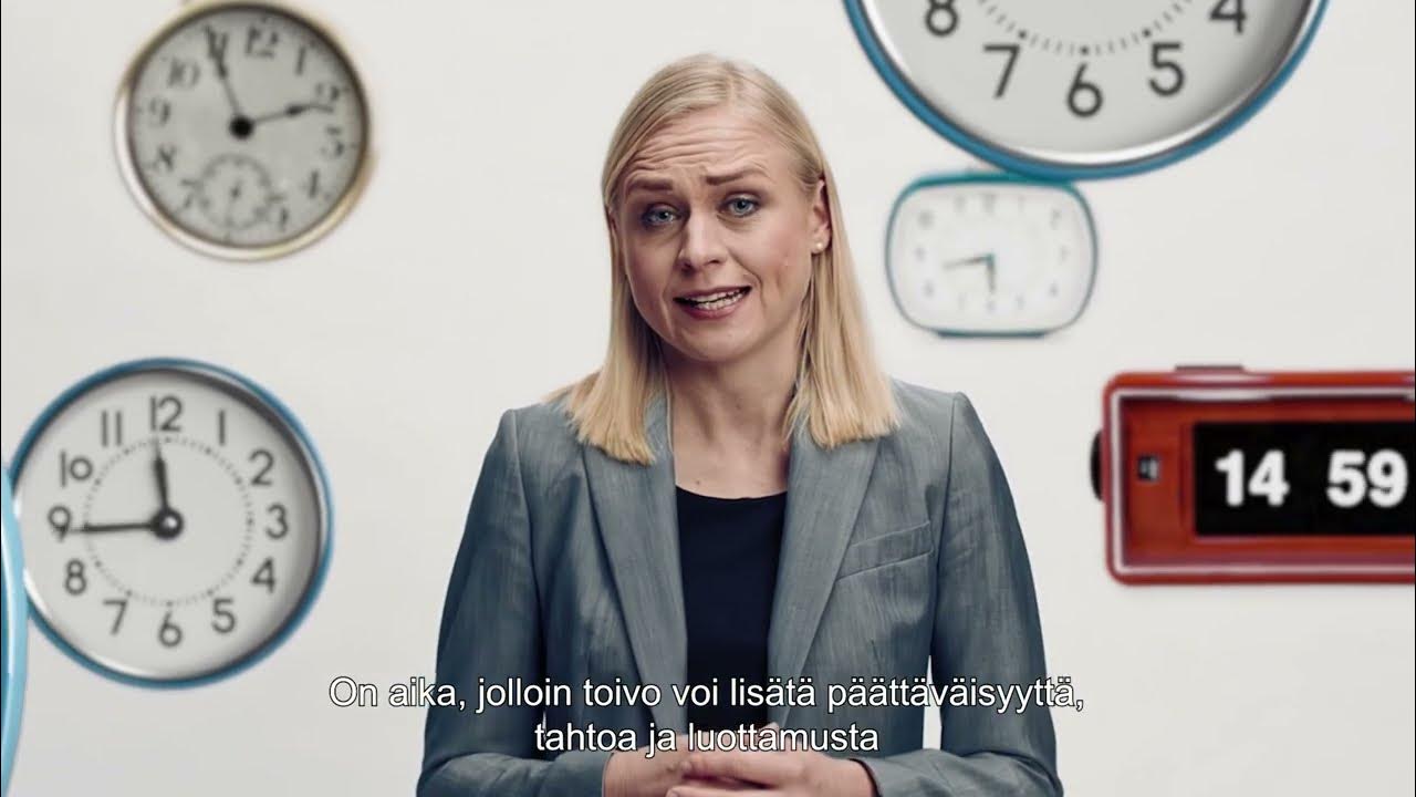 Elina Valtonen & Petteri Orpo: Nyt on oikea aika äänestää kokoomusta - YouTube