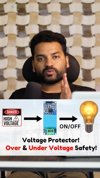 Over Voltage And Under Voltage Protection System Using Zmpt101b Voltage Sensor Module