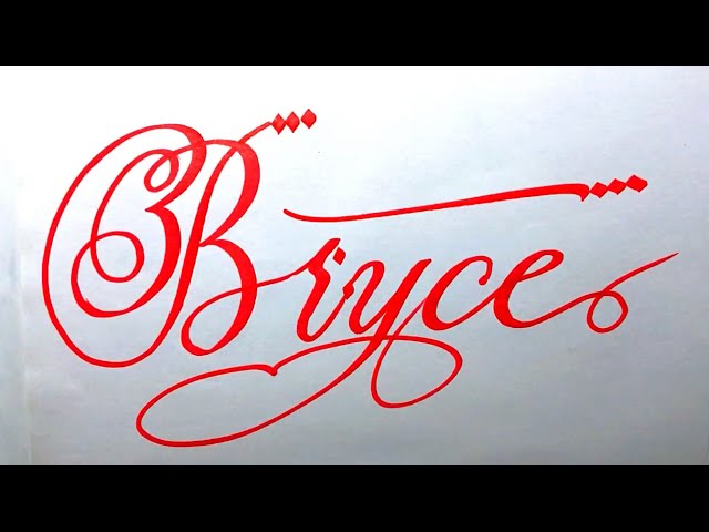 Bryce Name