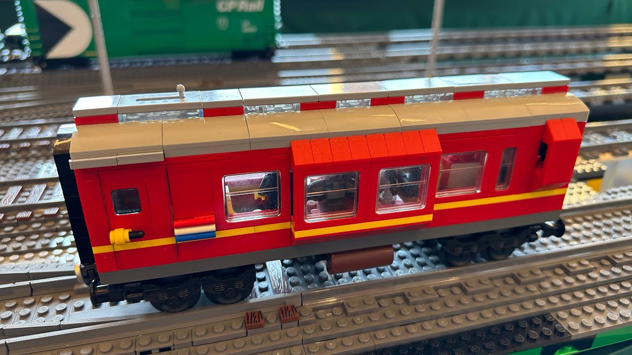 LEGO Trains - Functional Dynamometer Car - YouTube
