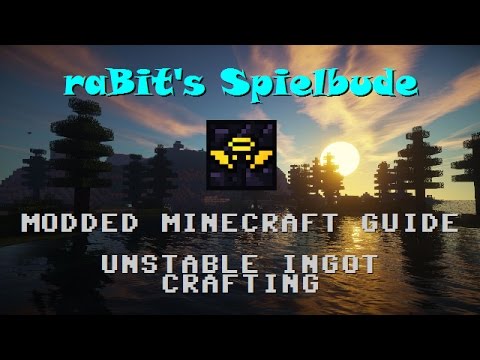 Modded Minecraft Guide - Unstable Ingot Crafting - YouTube