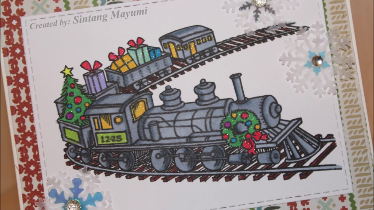 Train Christmas Card #2 - YouTube