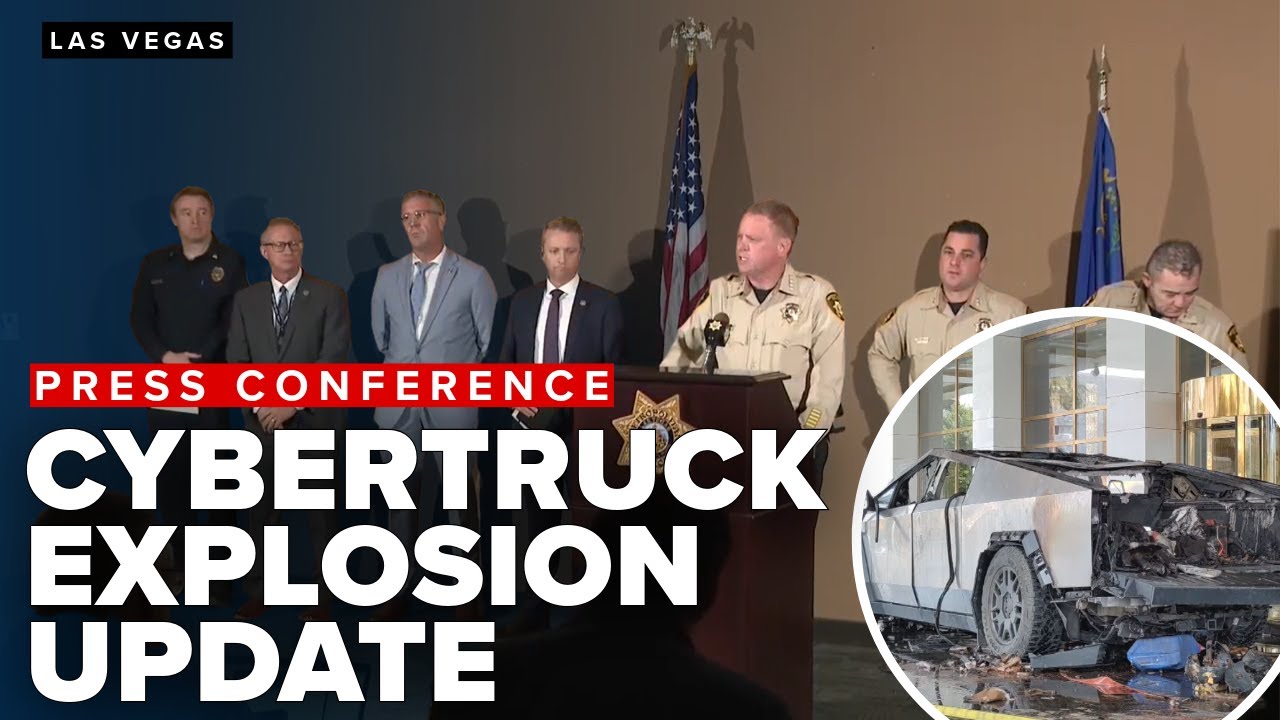 Update on the Cybertruck Explosion in Las Vegas - YouTube