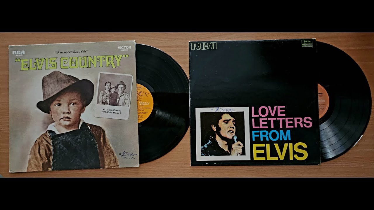 ELVIS PRESLEY, (2LP) - LP1 - Elvis Country (I'm 10,000 Years Old) & LP ...