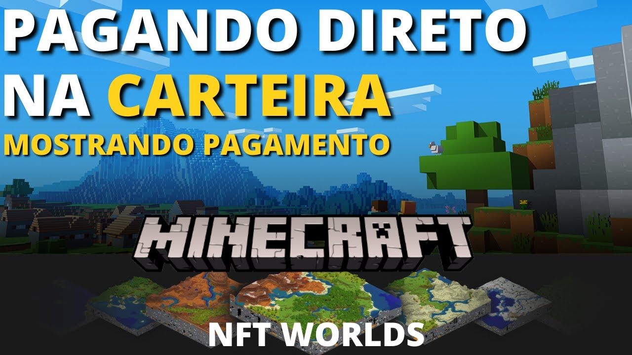 (NFT Worlds) MINECRAFT PAGANDO! GRATIS - YouTube
